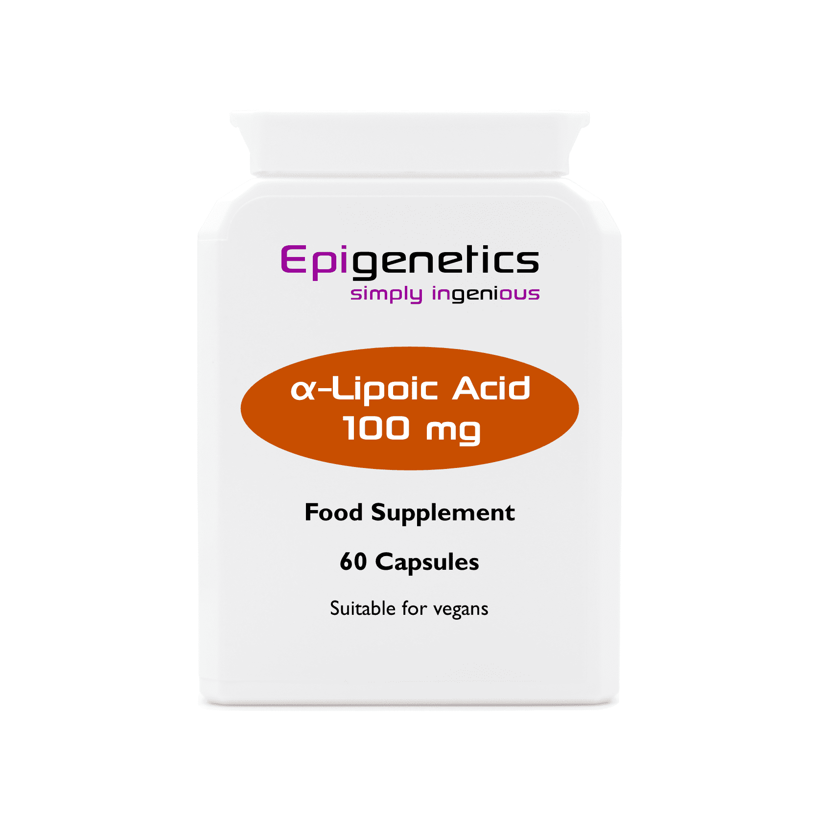 Alpha Lipoic Acid 100mg (60 caps) by Epigenetics
